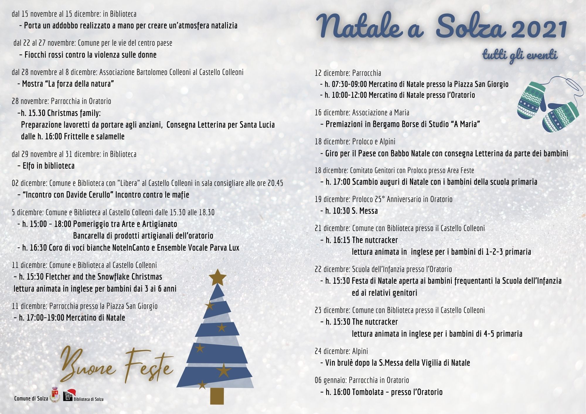 Natale a Solza: tutti gli eventi - Comune di Solza